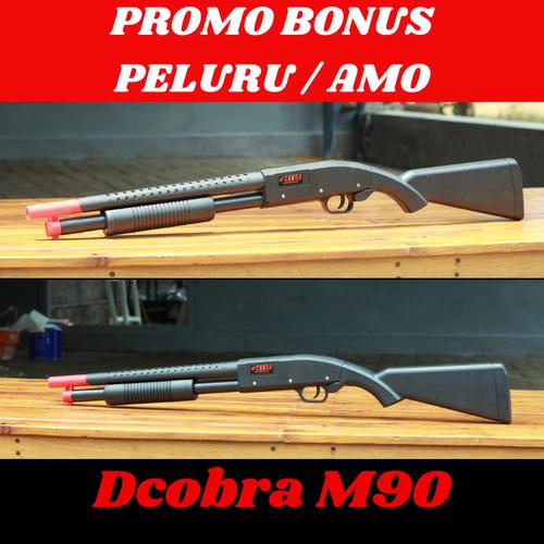Jual Mainan Tembak Senapan Pistol Kokang Shotgun Dcobra M90 m870 - Kota Bandung - starcollection ...