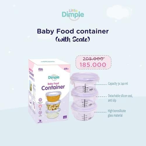 Jual Little Dimple Food COntainer - Kota Surabaya - monkeynpenguin ...