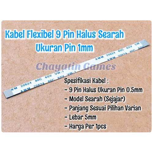 Jual Kabel Flexibel 9 Pin Halus Searah Panjang Varian Ukuran Pin 0.5mm ...
