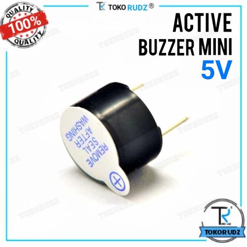 Jual Active Buzzer 5V Electomagnetic Speaker Buser Aktif Beeper Arduino ...