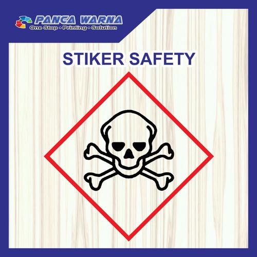 Jual Sticker Safety Sign / Sticker Caution Berbahaya Stiker Label B3 ...