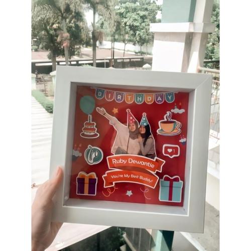 Jual Kado Pop Up Frame/Scrapframe Murah Ulang Tahun, Anniversary ...