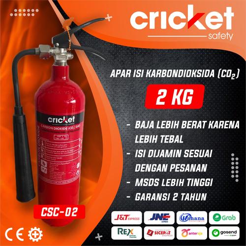 Jual APAR CO2 2 KG CRICKET SAFETY / CARBONDIOXIDE 2 KG/ KARBONDIOKSIDA ...