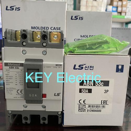 Jual MCCB 3p 50A 18ka Metasol LS / Breaker 3p 50A - Kab. Deli Serdang - KEY electric | Tokopedia