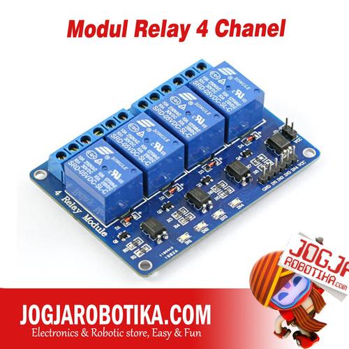 Jual Modul Relay 4 Channel Relay Module 4CH - Kab. Sleman ...