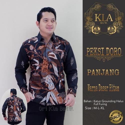 Jual Batik Peksi Doro Kemeja Batik Pria Lengan Panjang by KLA - L ...