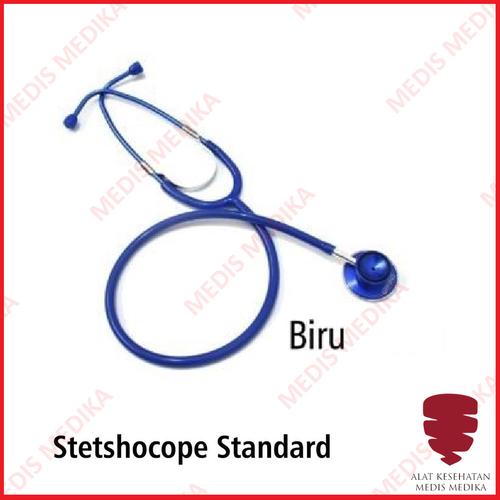 Jual OneMed Stethoscope Standard Warna Biru Stetoskop Ekonomis - Kota ...
