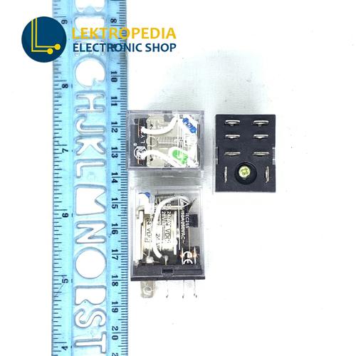Jual Relay 8p Tumpul LY2N 24V DC 24 volt 8 pin kaki 8pin - Kota Semarang - Lektropedia | Tokopedia