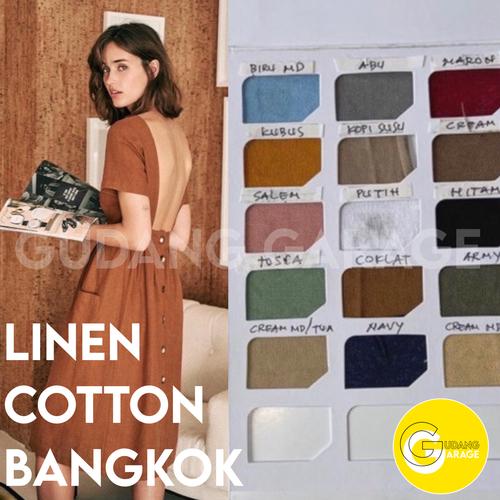 Jual Linen Katun Bangkok - Putih - Jakarta Barat - Gudang Garage ...