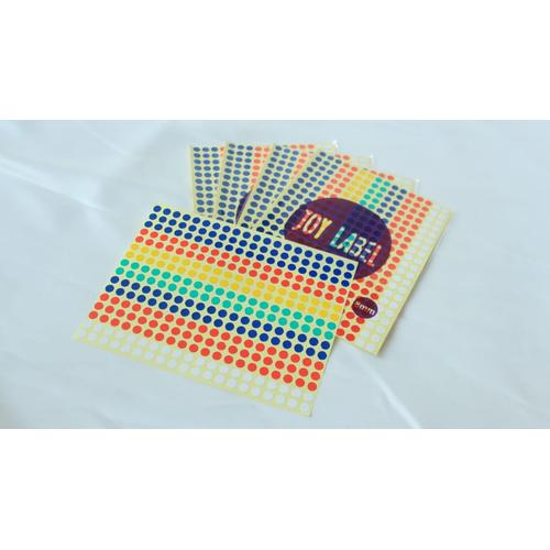Jual TOM AND JERRY COLOR DOT LABELS 97 / Colour Dot Bulat Stiker ...