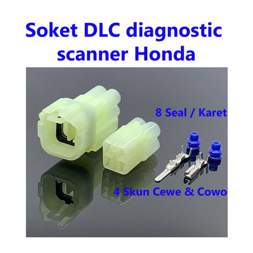 Jual Soket DLC diagnostic scanner Honda 4 pin 1 Set - 1 Set Cewe ...