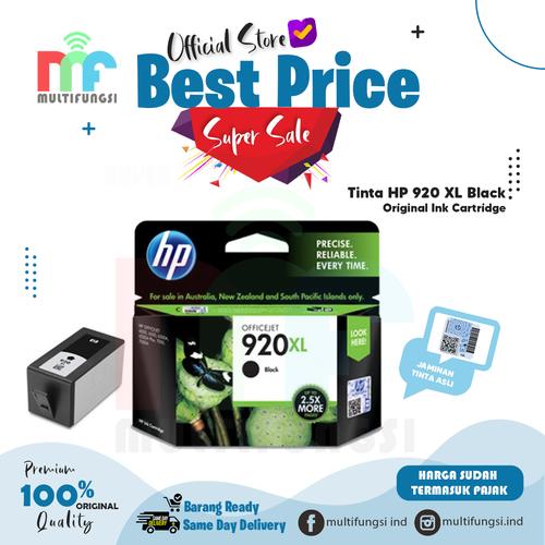 Promo Tinta HP 920 XL officejet black ink cartridge Original 920xl ...