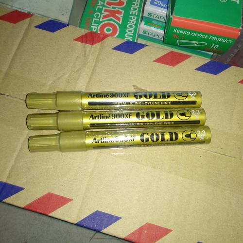 Jual spidol artline 900 XF Gold/Emas 2.3mm 1 pcs - Jakarta Selatan ...