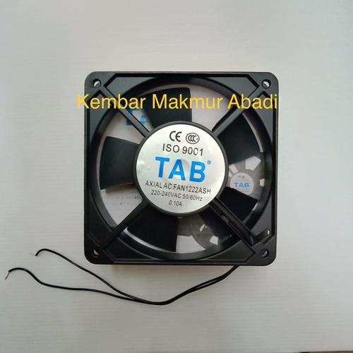 Jual Panel Cooling Fan 4 in ( 12x12x2,5 cm) AC 220V TAB XF1222ASH ...