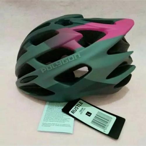 Jual Helm Sepeda Polygon Rustle Matt Black Pink For Balap Road Bike RB ...