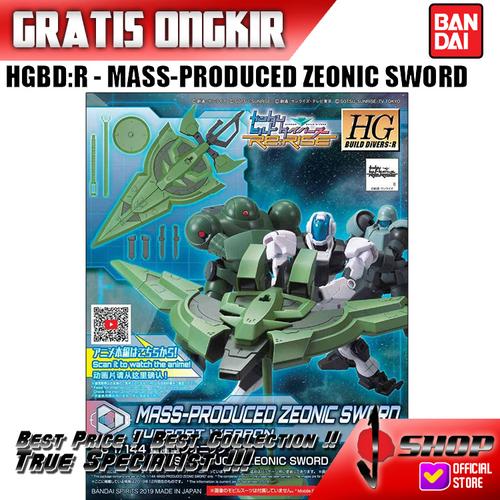 Jual HG / HGBD:R GUNDAM MASS PRODUCED ZEONIC SWORD - Kota Semarang - J ...