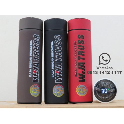 Jual Tumbler LED suhu custom logo-Termos LED custom sablon/laser/print ...