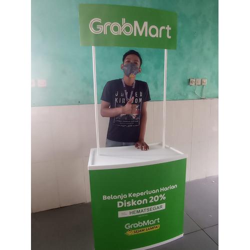 Jual Event Desk / Booth Stand Portable / Promotion Desk Full Colour ...