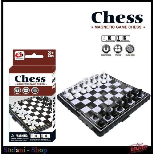 Jual Papan Catur Magnet Lipat Magnetic Chess - ular tangga - Jakarta ...