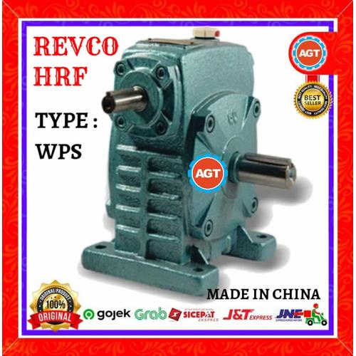 Jual WPS 100 / WPS 120 RATIO 1:10-1:60 GEARBOX WORM REVCO/HRF ORIGINAL ...