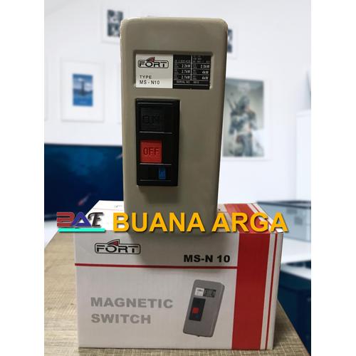 Jual Motor Starter 3 Phase MSN 10 Dol MS-N10 FORT MSN 10 Metal Box - 2. ...