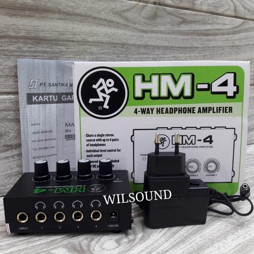 Jual POWER AMPLIFIER MACKIE HM 4 HEADPHONE AMPLI MACKIE HM4 - Jakarta ...
