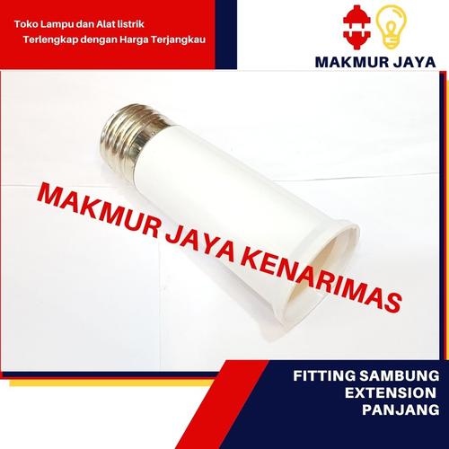 Jual Fitting Sambung Panjang Downlight E27/Extension Fitting Lampu ...