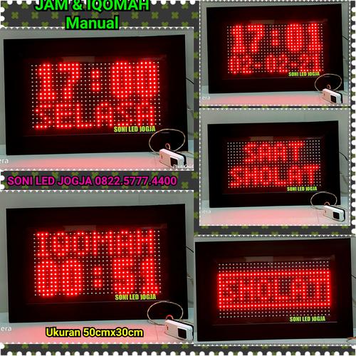 Jual Jam digital dan Iqomah Manual cocok buat di langgar masjid ...