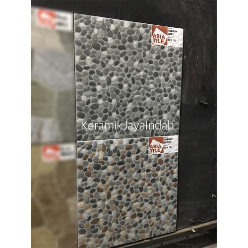 Jual ASIA TILE OREGON 30 x 30 RUSTIC KERAMIK DINDING KERAMIK LANTAI ...