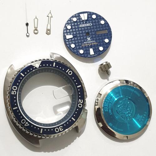 Jual Set Case Seiko King Turtle Blue Dial High Quality - Kota Malang ...