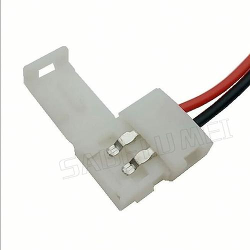 Jual Konektor led strip 2 pin / power adaptor 2 pin LED Strip 2835 3528 ...