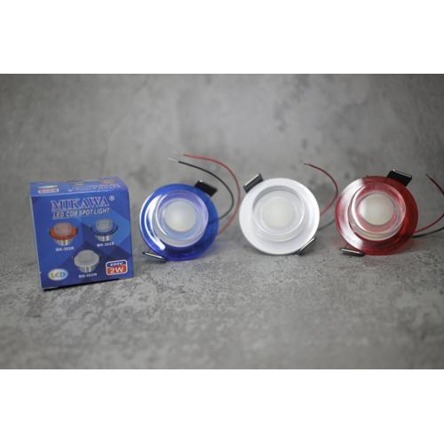 Jual LAMPU DOWNLIGHT LED MINI SPOTLIGHT COB 2 WATT - Merah, Putih ...