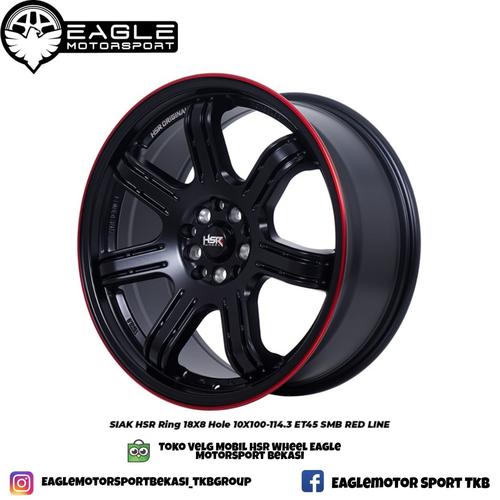 Jual Velg Mobil HSR Ring 18 Type SIAK Cocok Buat Xpander-Innova-Terios-Rush - Kota Bekasi ...
