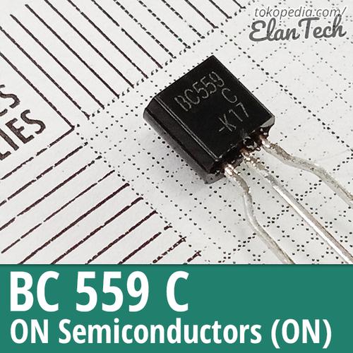 Jual BC559 Original On Semi BC559C BC 559 Bipolar PNP Transistor ...