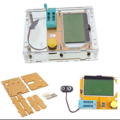 Jual ESR LCR Tester + Casing BOX Acrylic Digital transistor tester ...