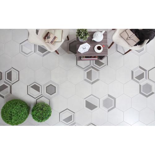 Jual Roman Keramik Dinding / Lantai Series Hexagonal dModesto 34x39 KW ...