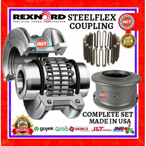 Jual REXNORD FALK STEELFLEX COUPLING TYPE 1080T10 /T20.MAX BORE 3.00 ...