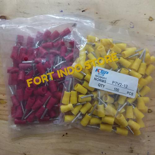 Jual Skun Pin Tusuk untuk kabel 1.5-2.5 mm PTV-2-12 merk KSP - Biru ...