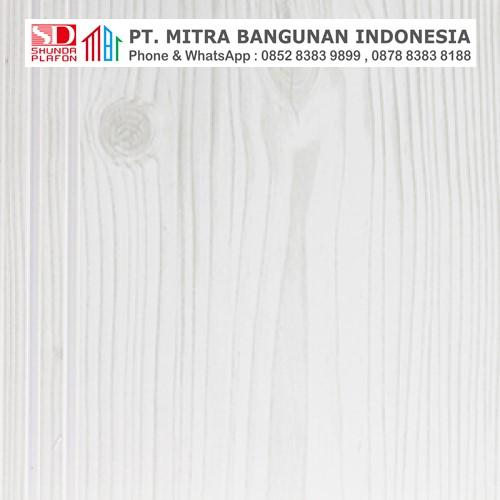 Jual Shunda Plafon PVC -Modern White Wood With Drain - PL 08.033 PL 10. ...