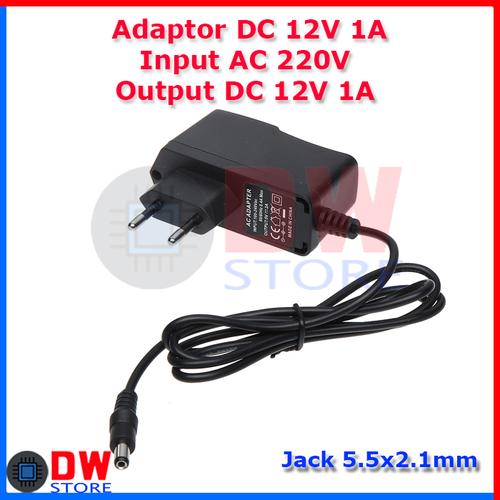 Jual ADAPTOR 12V 1A 12VDC DC12V 12V 1 AMPERE 1 AMPER - Kab. Bandung ...