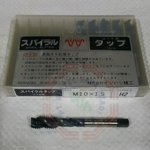 Jual Tap mesin spiral / mesin tap - M10 x 1.5 ISHIHASHI SEIKO (Japan) - Jakarta Barat - Wiltec ...