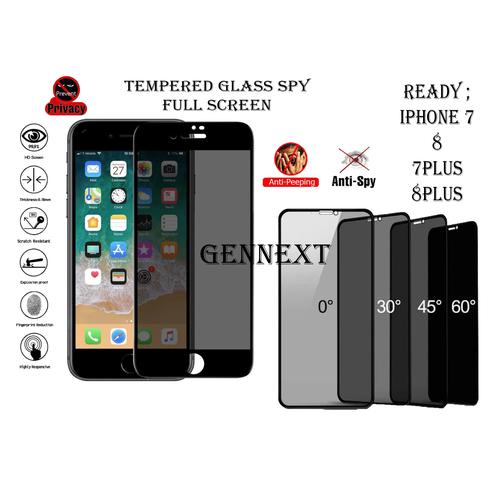 Promo Tempered Glass Privacy Anti Spy Full Glue IPHONE 7 7plus 8 8plus PLUS - IP 8PLUS - Jakarta ...