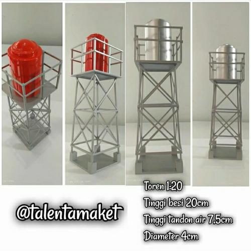 Jual Miniatur Tower & Toren Air 1:20 - Biru - Kota Semarang - Talenta ...