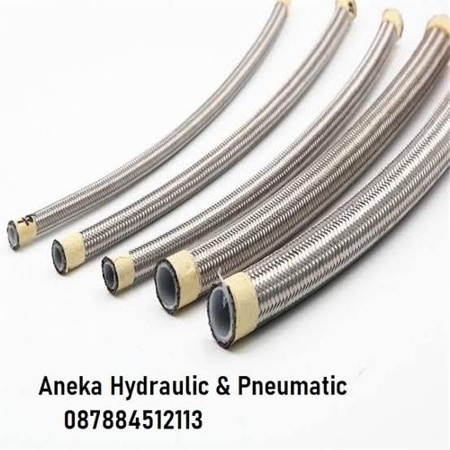 Jual Selang Teflon PTFE 3/16" Inch Flexible Stainless SS304 Braided ...