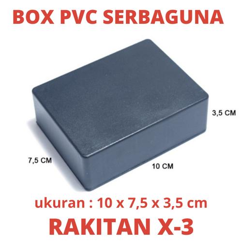 Jual BOX PVC RAKITAN X-3 SERBAGUNA PROJECT RANGKAIAN ELEKTRONIK TV BOK ...