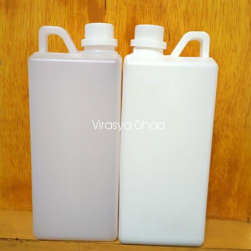 Jual Jerigen 1 Liter 1000ml Jirigen 1 Liter 1000ml HDPE - Natural ...