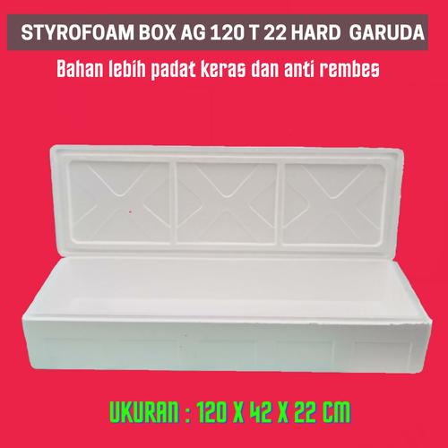 Jual STYROFOAM BOX BESAR AG 120 PENDEK HARD GARUDA P 120 x L 42 x T 22 ...