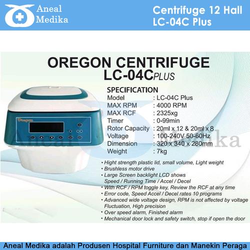 Jual Centrifuge 12 Hall Digital LC-04C Plus - Sentrifuse LC-04C Murah - Kota Tangerang Selatan ...