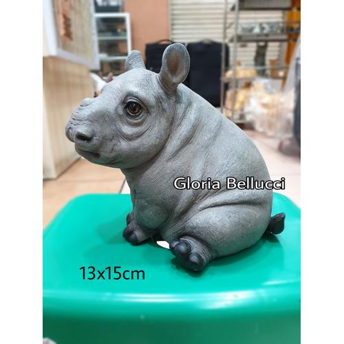 Jual patung pajangan badak rhino hiasan rumah kebun taman home dekorasi ...
