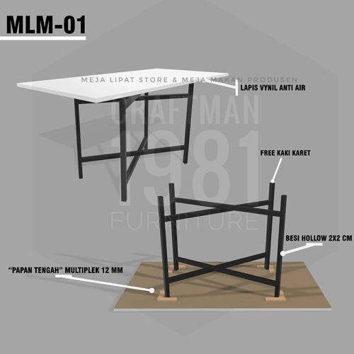 Jual Meja Cafe Meja Resto 110x50 Meja Cafe Meja Makan Meja Bazar Jualan ...